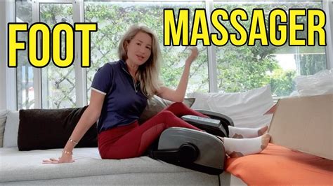 Tisscare Upgraded Shiatsu Foot Massager Machine W 8 Air Bags Remote