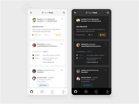 Github Mobile Concept By Aakash Raj Dahal On Dribbble