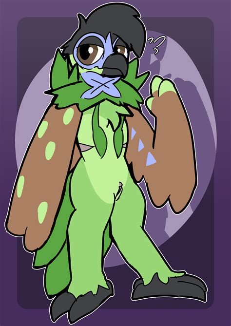 Rule 34 Absurd Res After Transformation Andromorph Anthro Beak Cleo Cleothebirb Decidueye