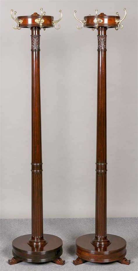 Pair Of Regency Style Hall Stands Vintage Furniture Design Hall