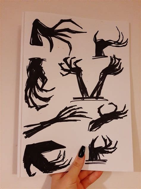 Creepy Hands Drawing Creepy Hand Drawing Ideas How To Draw Scary