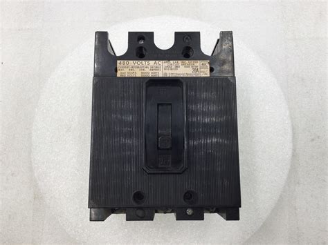 Ite Eh3 B020 20 Amp 3 Pole 480v Type Eh Circuit Breaker Cosmetic Fla