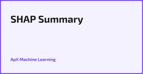 Shap Summary And Dependence Plots