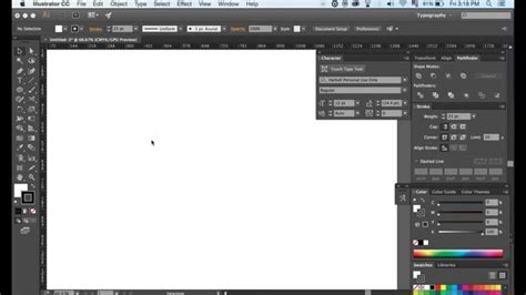 Create Outline Text In Adobe Illustrator Stroke Techniques