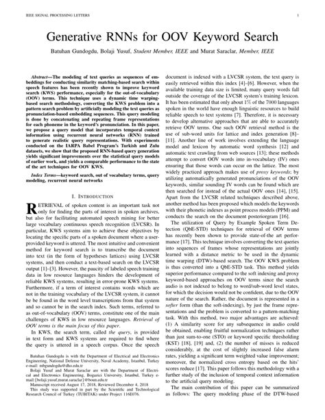 pdf generative rnns for oov keyword search