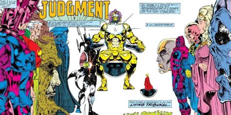 10 Things Only Marvel Comics Fans Know About The Living Tribunal