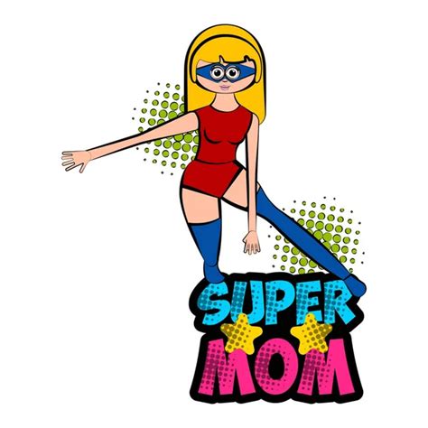 100000 Super Mom Cartoon Vector Images Depositphotos