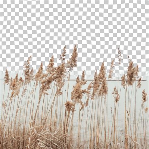 A Field Of Grass With A Grid That Has The Top Of It Premium Ai