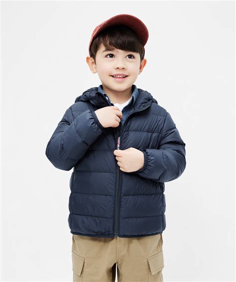 極輕羽絨連帽外套 童 Lativ 米格國際