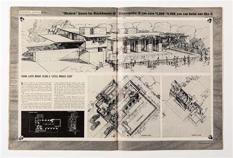 Wright House Drawings Frank Lloyd Wright And The World Panasonic