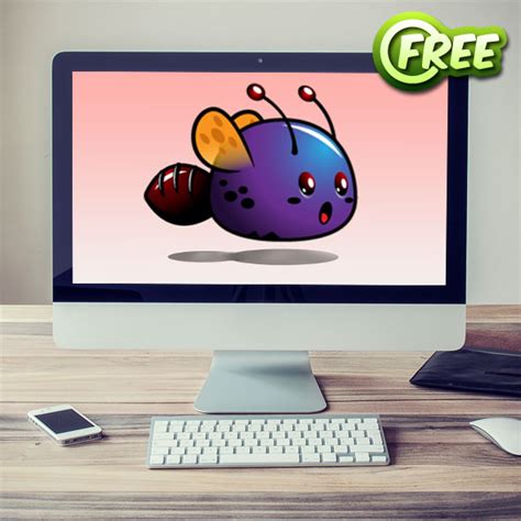 Purple Bug Game Asset Sprites Bevouliin For Indie Game Developers
