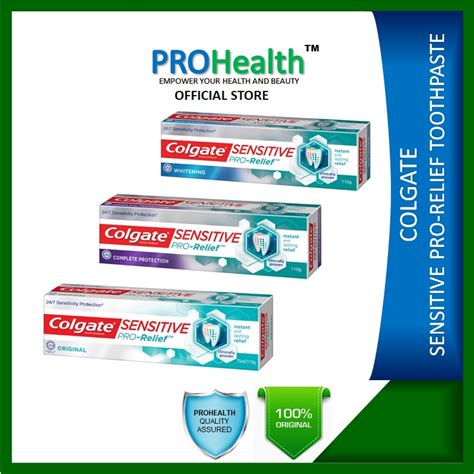 Colgate Sensitive Pro Relief Complete Protection Toothpaste 110g Expiry