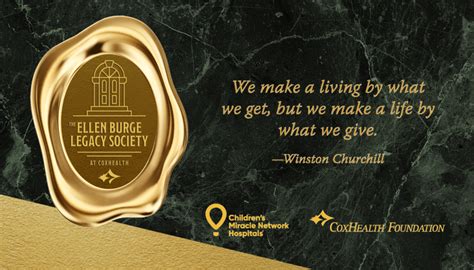 Join Today The Ellen Burge Legacy Society At Coxhealth