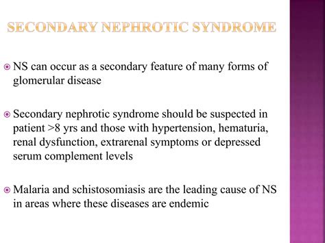 Nephrotic Syndrome Pptx