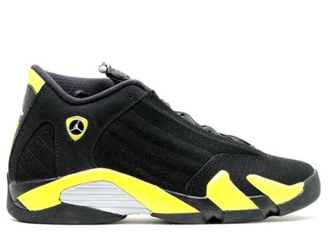 Air Jordan 14 Retro Bg Thunder Air Jordan 487524 070 Black