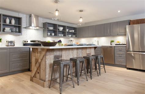 Grey Barnwood Kitchen Cabinets Haydenkilfoyle