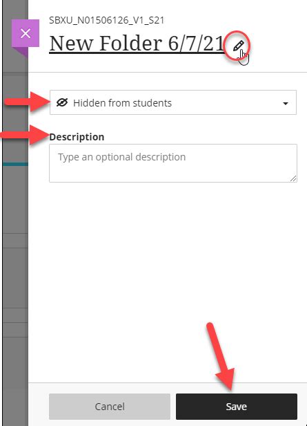 creating a content folder in blackboard ultra faculty blackboard