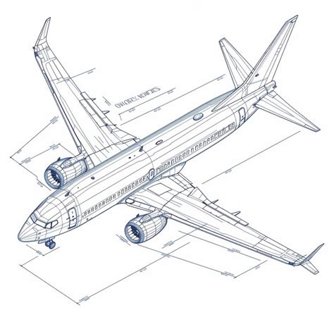 Showing A Manufacturer Of Structural Aircraft Components Premium Ai Generated Vector