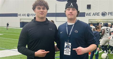 Four Star Ol Maxwell Hiller Recaps Penn State Spring Practice Visit On3