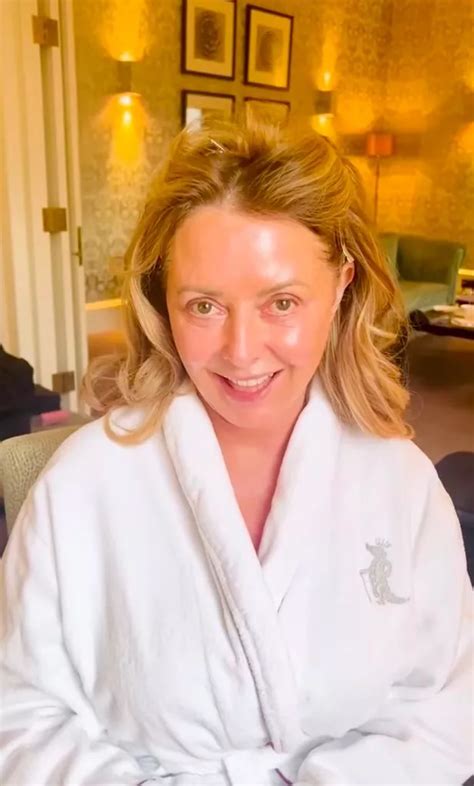Carol Vorderman Unrecognisable Without Make Up As Fans Praise Her Natural Beauty Daily Star