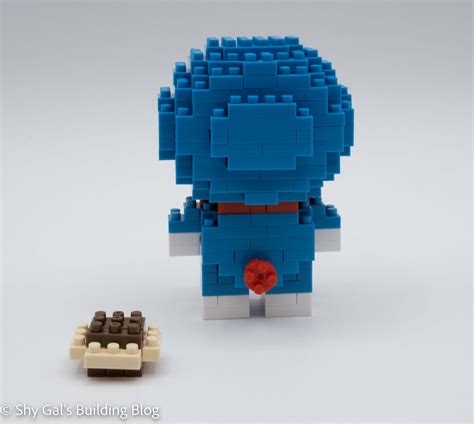 Review Nanoblock Standing Doraemon Shy Gals Building Blog