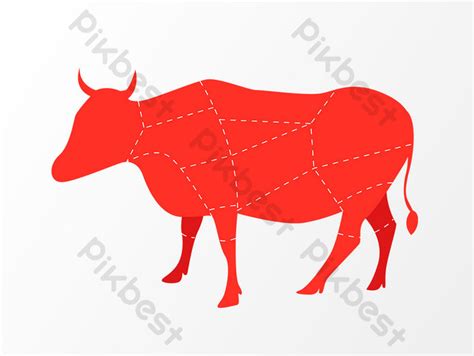 Mapa Ng Vector Teochew Beef Edible Segmentation Map Imahe Ng Png Ai