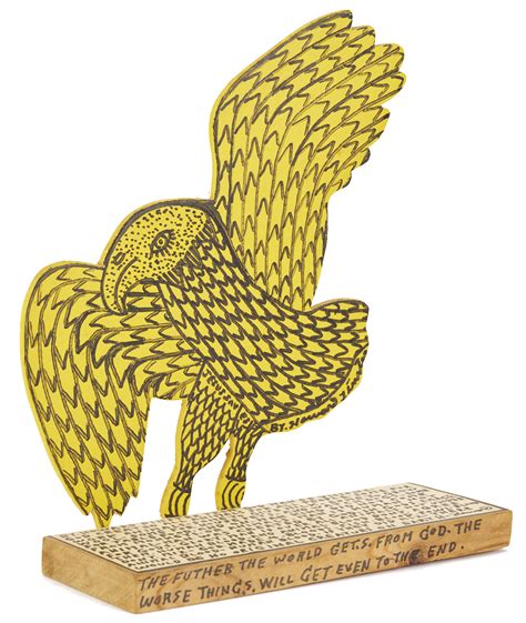 Lot 161 Howard Finster Cut Out Eagle Silhouette Case Auctions