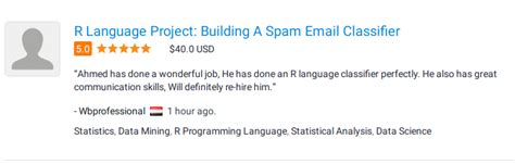 Github Elmahyaispam Classifier In This Project I Worked On A Spam Email Classifier Using R