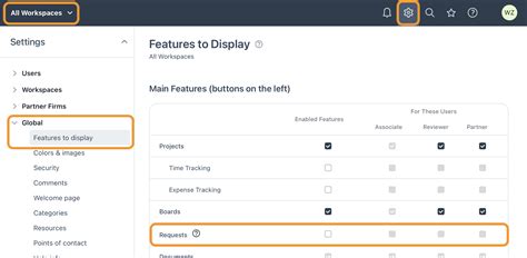 Enable Requests Workzone Knowledge Base