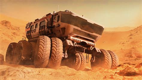 Mars Rover Concept Wallpaper Heroscreen 4k Background Wallpapers For