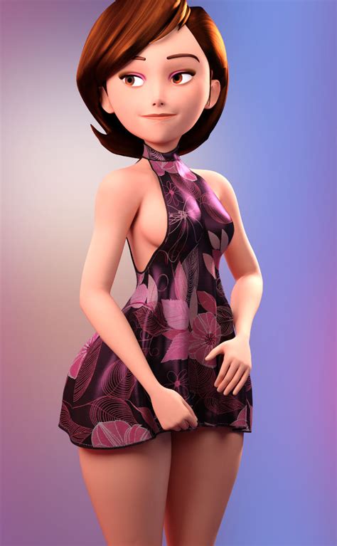 Helen Parr Ball Ready By Vtemp On Deviantart