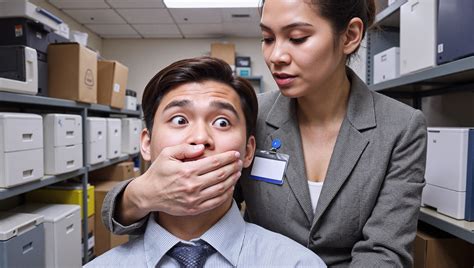 Handgagged At Work By Neuroger On Deviantart