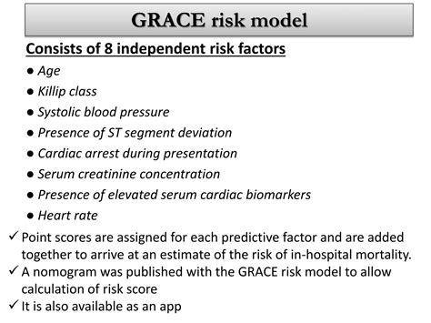 Risk Stratification Of An Acs Patient Pptx