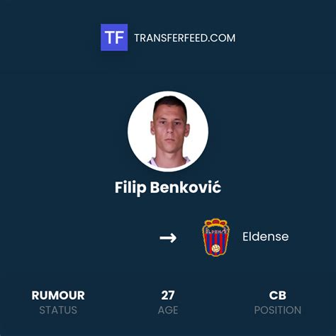 Filip Benković Transfer To Eldense Transferfeed