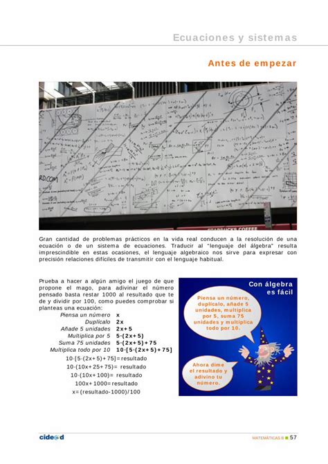 Pdf Ecuaciones Y Sistemas Aprende Matematicas Online De