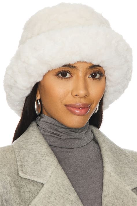 Unreal Fur Yeoman Bucket Hat In Cream Revolve
