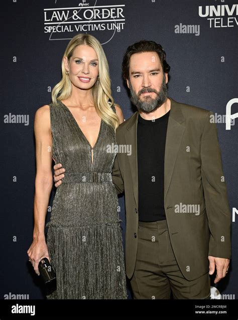 Mark Paul Gosselaar Right And Wife Catriona Gosselaar Attend The Law