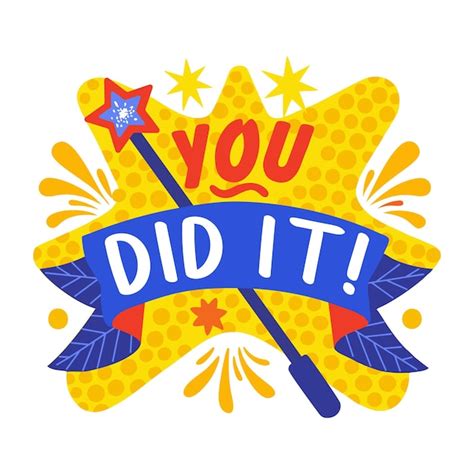 You Did It Clipart You Did Great Over 227 Royalty Free Licensable