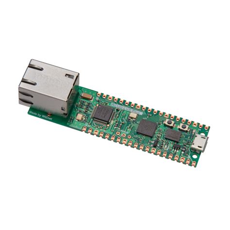 w6100 evb pico board with rp2040 microcontroller and w6100 ethernet