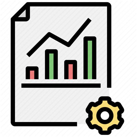 Data Analysis Report Research Strategy Business Marketing Icon