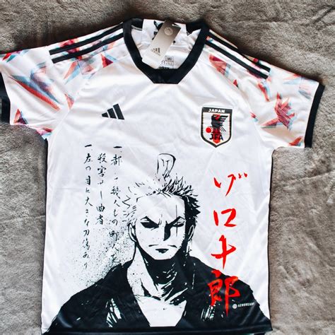 Camiseta Conmemorativa Selección De Japón Roronoa Zoro Tu Tienda Shoka