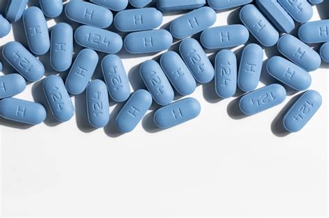 Premium Photo Close Up Of Different Pills For The Hiv Infection