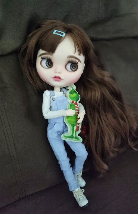 Ely💚 🌲 Blythe Dolls Doll Face Cute