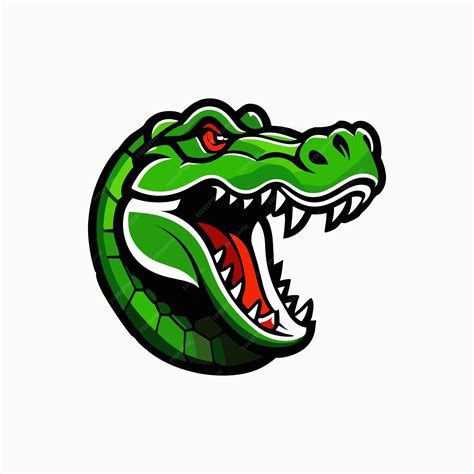 Premium Vector Vector Crocodile Logo Design Illustration