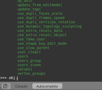 Python Documentation For Accessable Object Properties Blender Stack Exchange