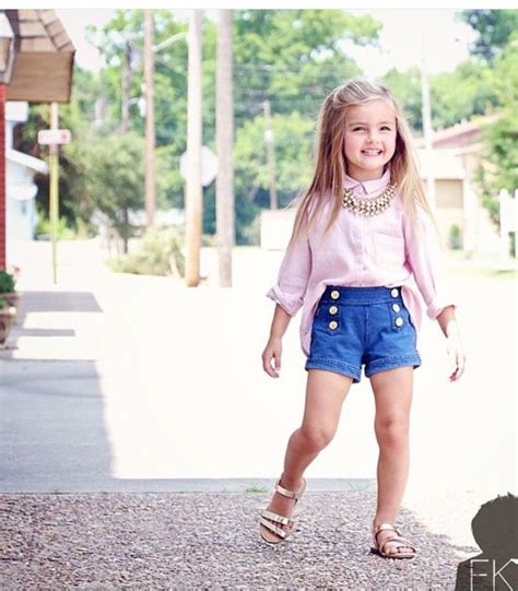 Stylish Denim Outfit Inspiration High Waisted Shorts Girls How To