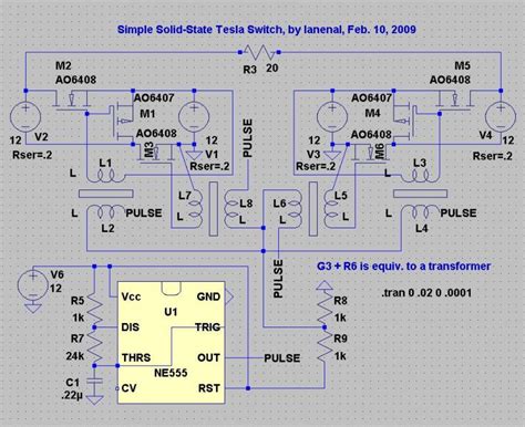 Simplest Solid State Tesla Switch Under Repository Circuits 48202