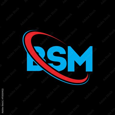 Bsm Logo Bsm Letter Bsm Letter Logo Design Initials Bsm Logo Linked