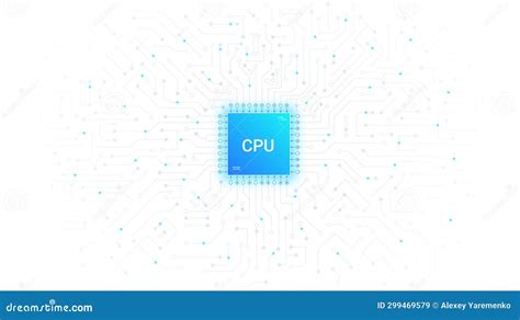 Cpu White Poster Vector Stock Vector Illustration Of Object 299469579 Cpu White Poster Vector Stock Vector Illustration Of Object 299469579