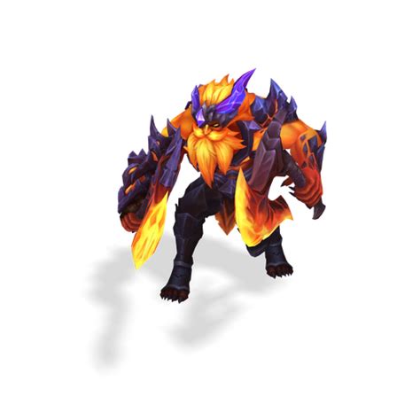 Stl File Infernal Olaf League Of Legends 3d Print Model 🎲 ・3d Printing